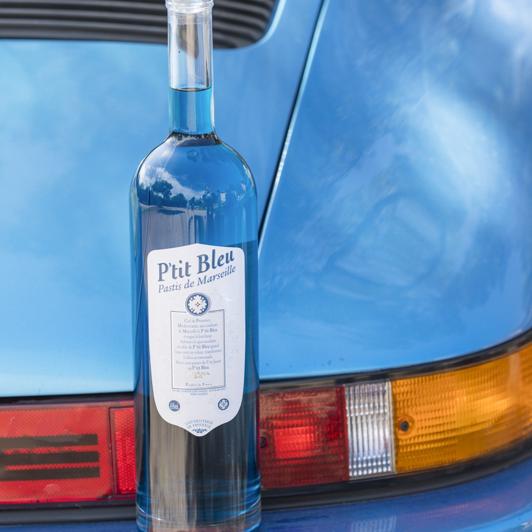 P'tit bleu original blue Pastis | Liquoristerie de Provence